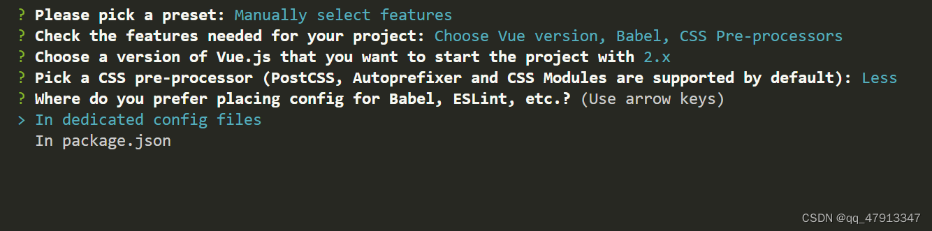 Vue从入门到实战5_pick the package manager to use when installing de-CSDN博客
