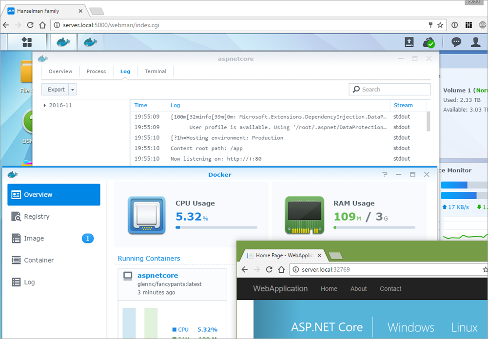 Synology NAS上的Docker-还运行ASP.NET和.NET Core！-CSDN博客