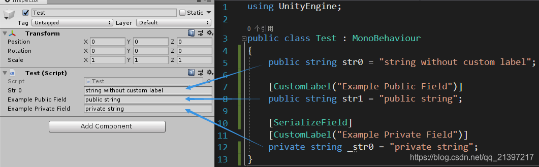 【Unity】自定义字段在Inspector中显示的名称_unity inspectorname-CSDN博客
