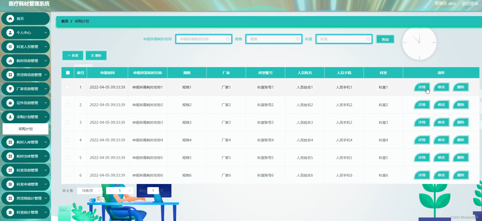 springboot毕设项目医疗耗材管理系统3n69a（java+VUE+Mybatis+Maven+Mysql）-CSDN博客
