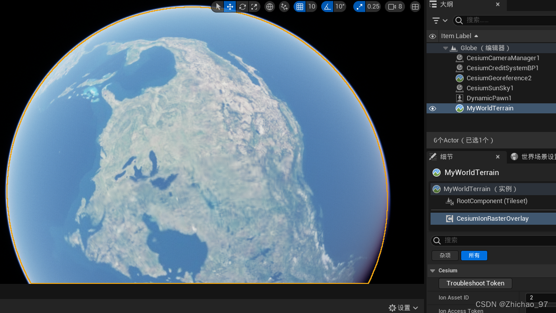 【UE5 Cesium】15-Cesium for Unreal 加载本地影像和地形-CSDN博客