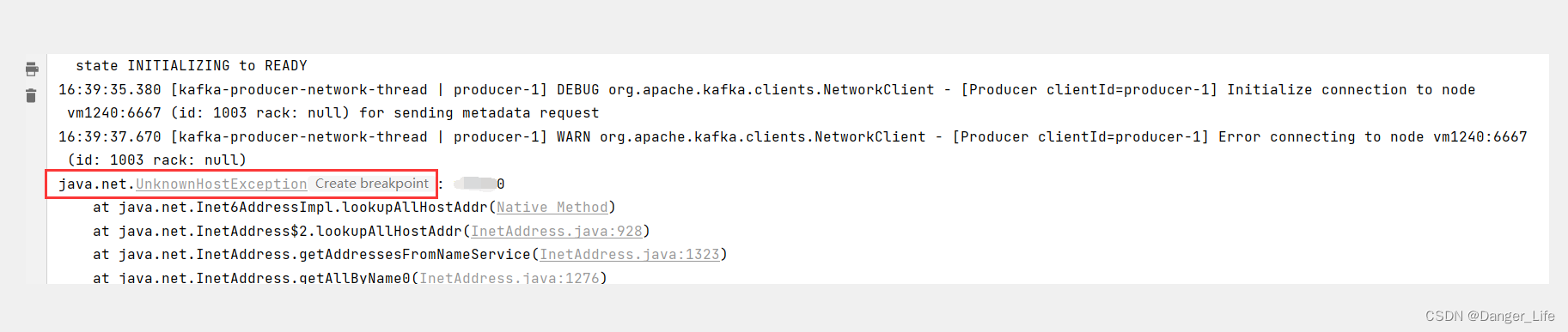 【已解决】Ambari HDP 管理kafka集群，单机，报错：java.net.UnknownHostException Create ...