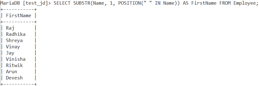 Mysql Substring 和 Substr 函数 如何在 Mysql 中提取子字符串？mysql Substr Substring Csdn博客 
