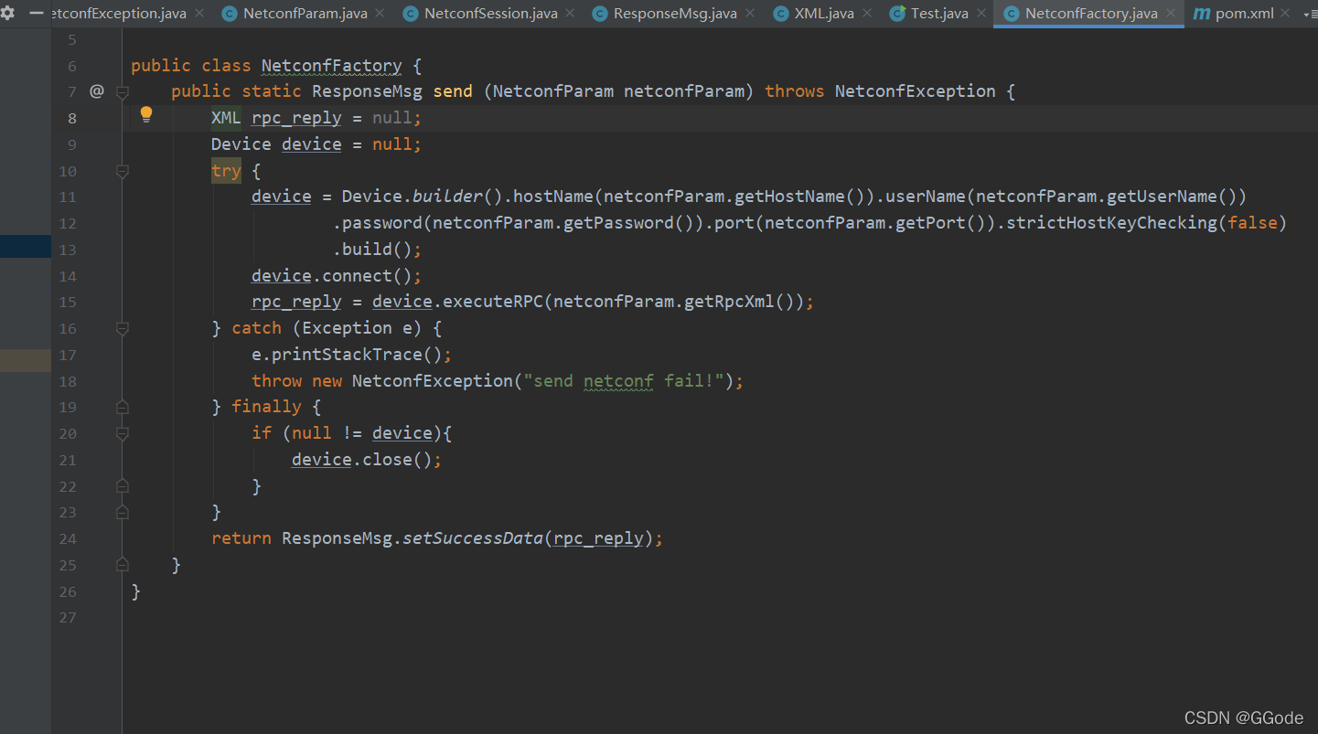 java实现netconf下发xml报文_java netconf-CSDN博客