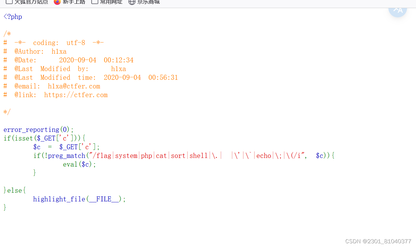 ctfshow web入门 web29-web38_ctfshow web29-CSDN博客