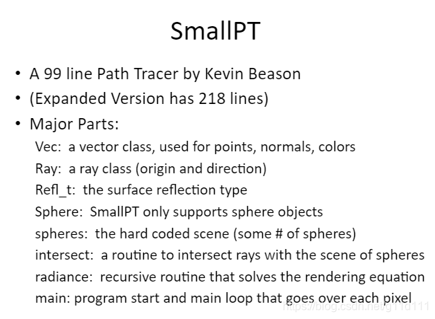 (中文详解篇)smallpt: 99行代码完成全局光照Path Tracing-CSDN博客