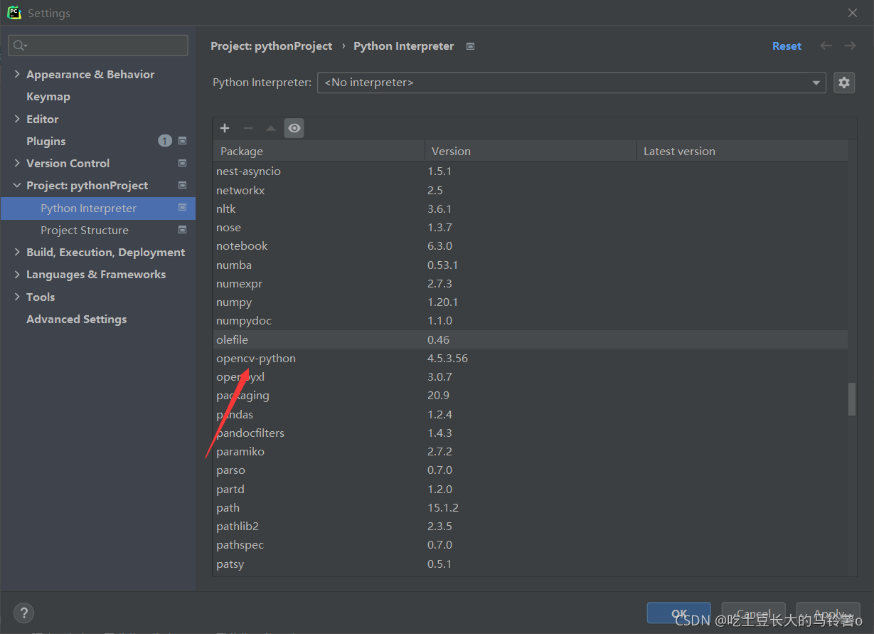 在pycharm上配置anaconda的opencv环境_pycharm anaconda opencv-CSDN博客
