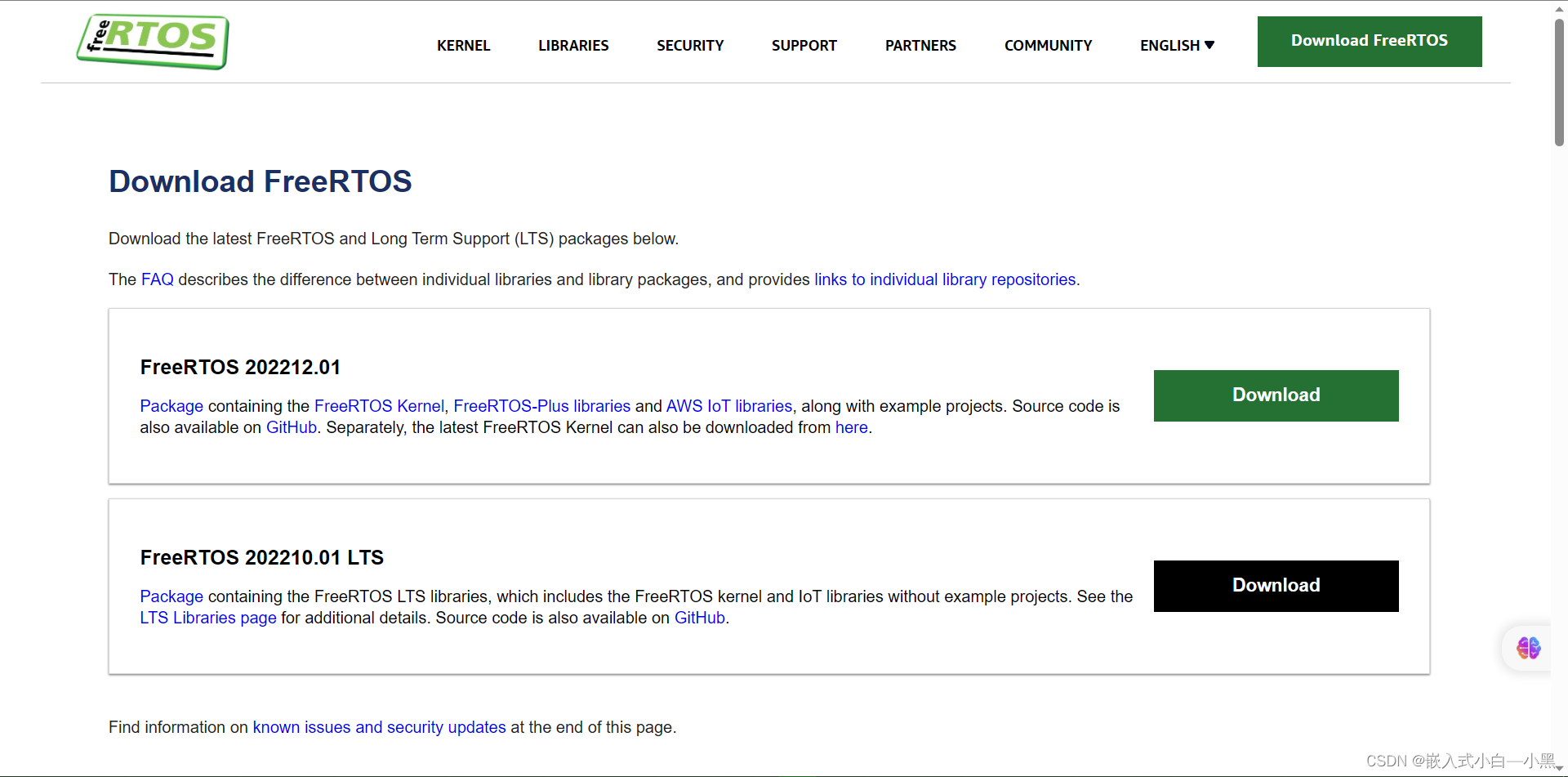 【FreeRTOS】FreeRTOS移植stm32详细步骤介绍_freertos 202212.01下载-CSDN博客