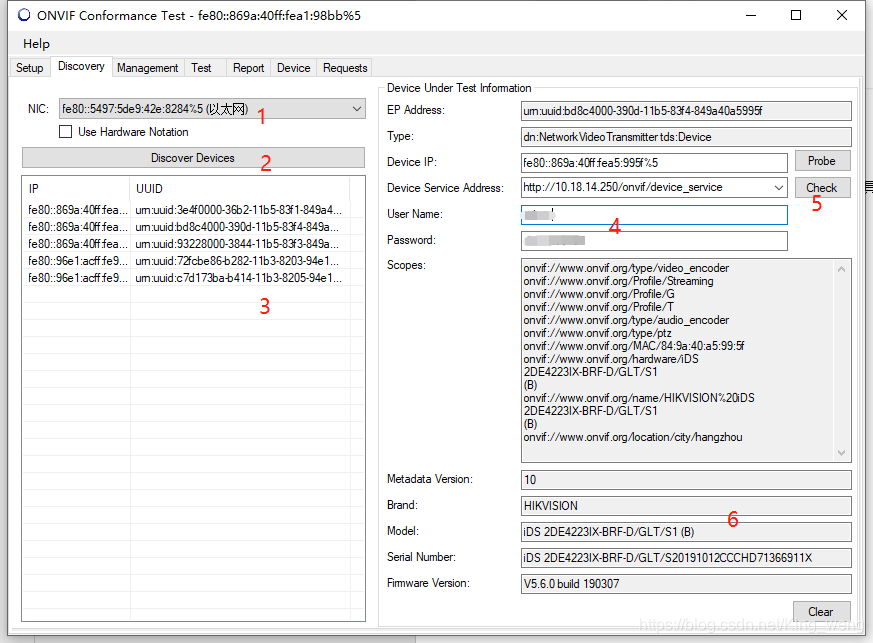 ONVIF Conformance Test测试工具的使用_onvif device test tool conformance test ...