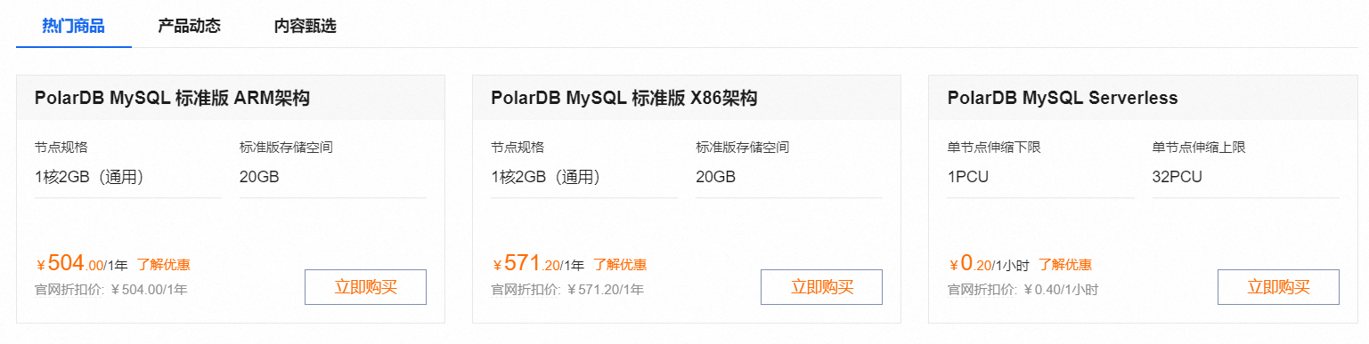 polardb_商品选用分析_polardb-mysql价格-CSDN博客