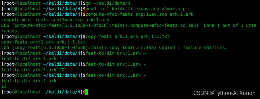 Kaldi语音识别技术(五) ----- 特征提取_mfcc特征提取-CSDN博客
