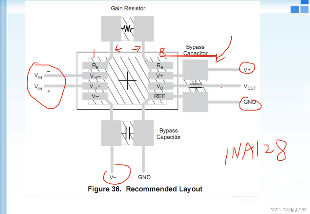 硬件电路设计--运算放大器（三）应用一_ina128经典电路-CSDN博客