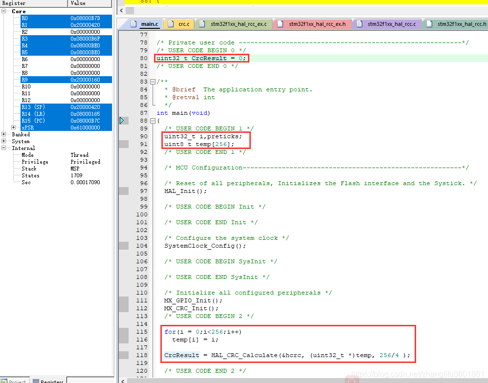 STM32 基础系列教程 17 – CRC_stm32crc例程-CSDN博客
