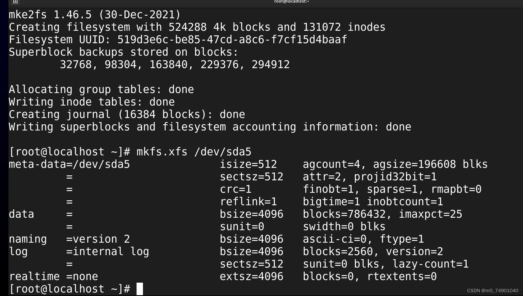 Linux磁盘分区与挂载实践-CSDN博客