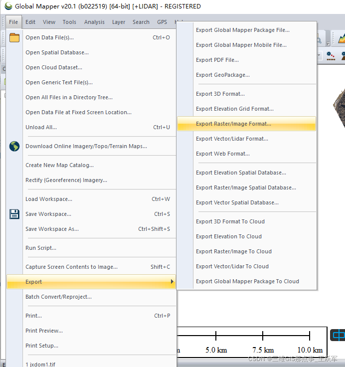 GlboalMapper20 如何一次性把上百个经纬度投影的影像转为国家2000或者其他投影的影像_global mapper 投影变换-CSDN博客