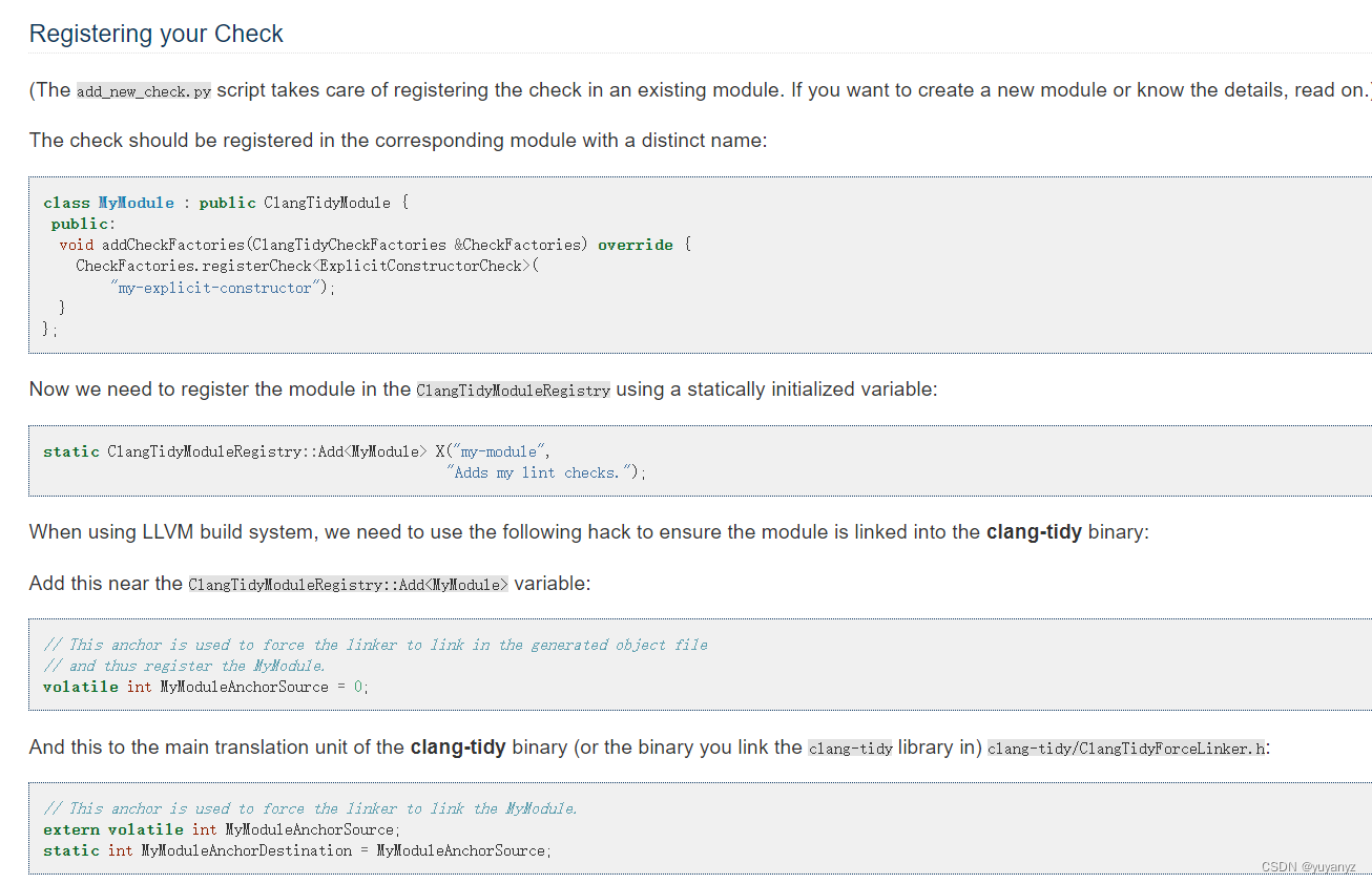 clang-tidy增加规则_clang-tidy自定义规则-CSDN博客