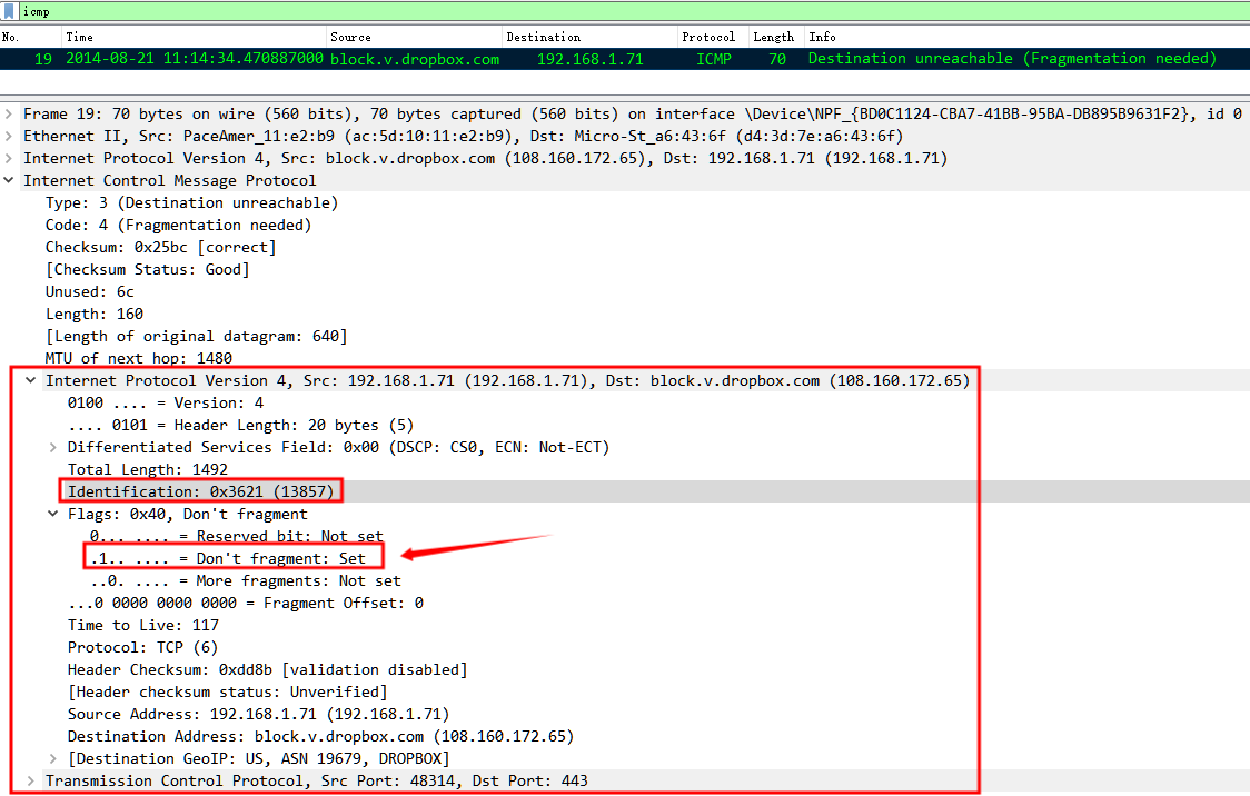 Wireshark TS | Packet Challenge 之 MTU 案例分析_wireshark 查看mtu-CSDN博客
