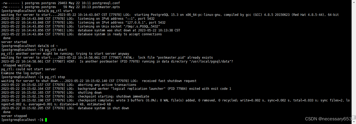 postgresql-15数据库基于centos7安装_centos7安装postgresql15-CSDN博客