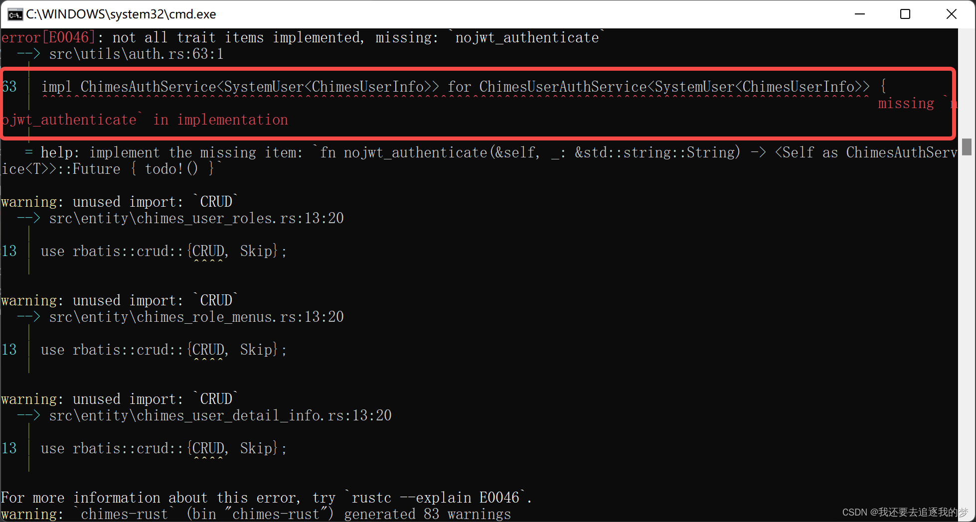 Rust学习指南（一）安装RUST后台管理框架_rust 管理后台-CSDN博客