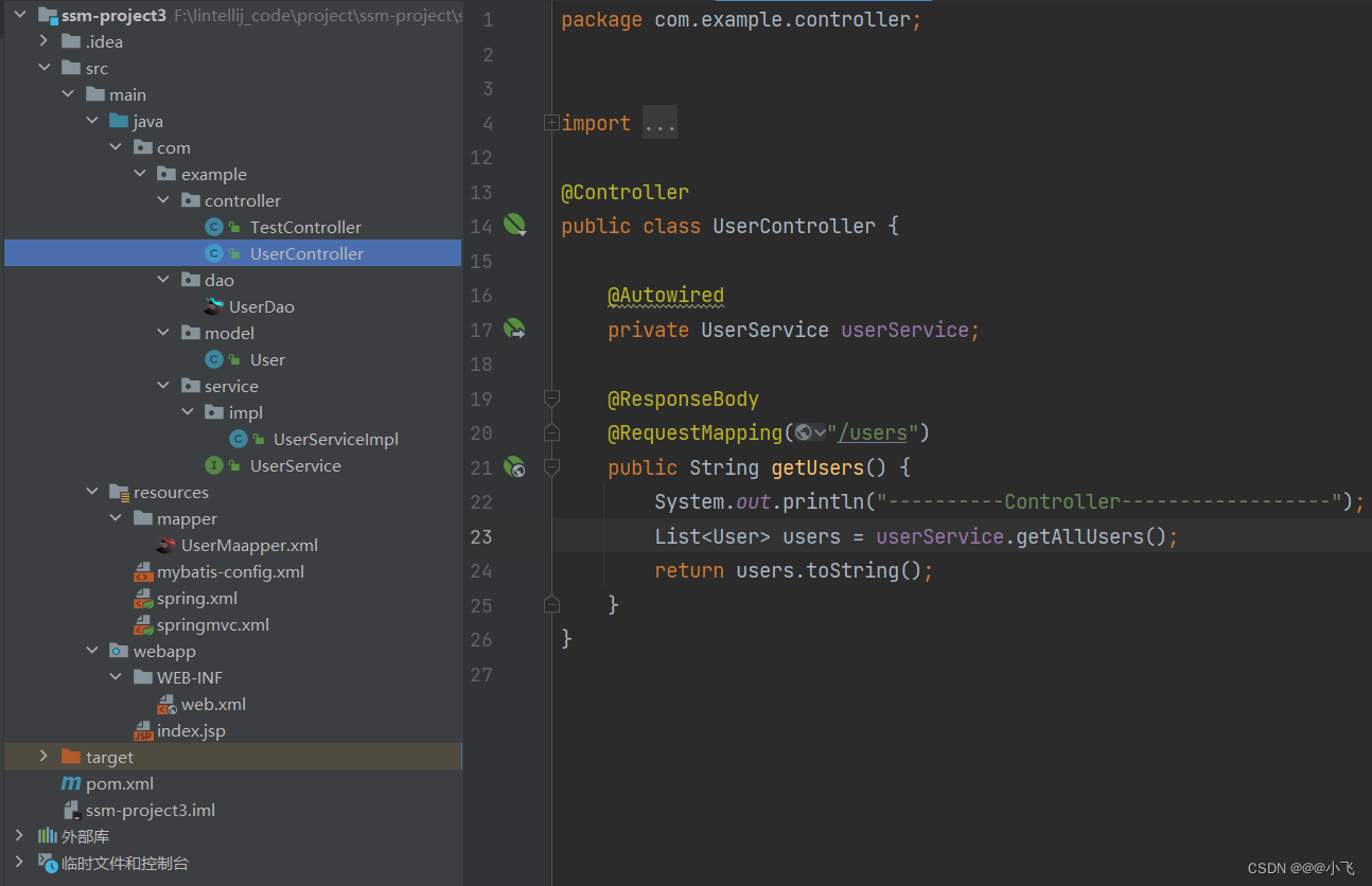 SSM（ Spring + SpringMVC + Mybatis）框架整合小笔记_springmvc,mybatis,ssm框架整合的技术成长怎么写-CSDN博客