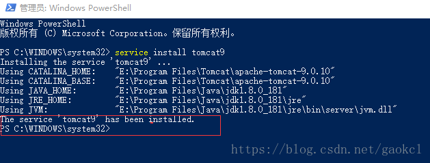 Windows10安装Tomcat9与jdk1.8.0_181（以及可能出现的问题的解决）_tomcat9 jdk1.8-CSDN博客