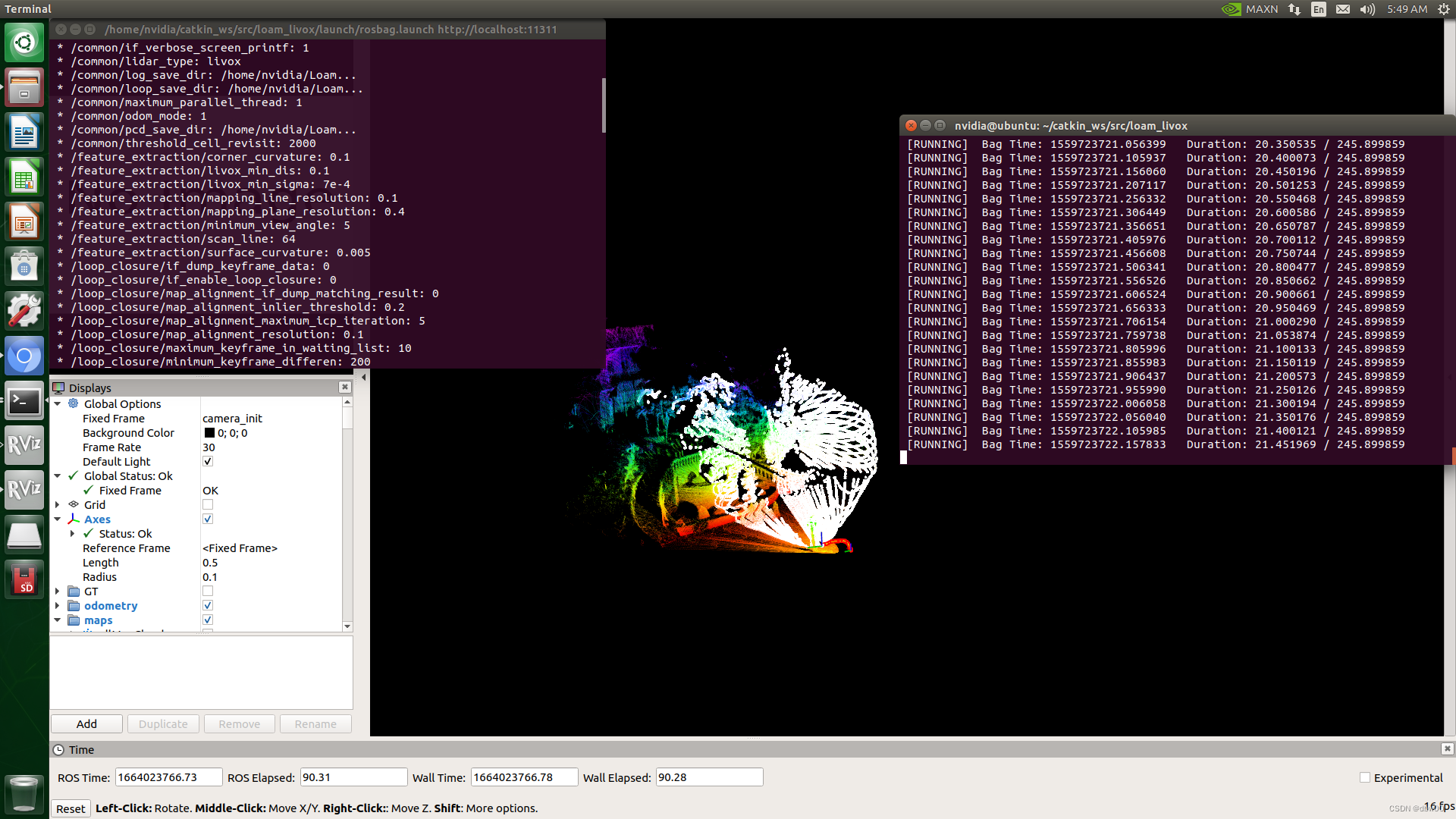 Jeston agx xavier部署LOAM_LIVOX激光SLAM算法_loam用的opencv版本-CSDN博客