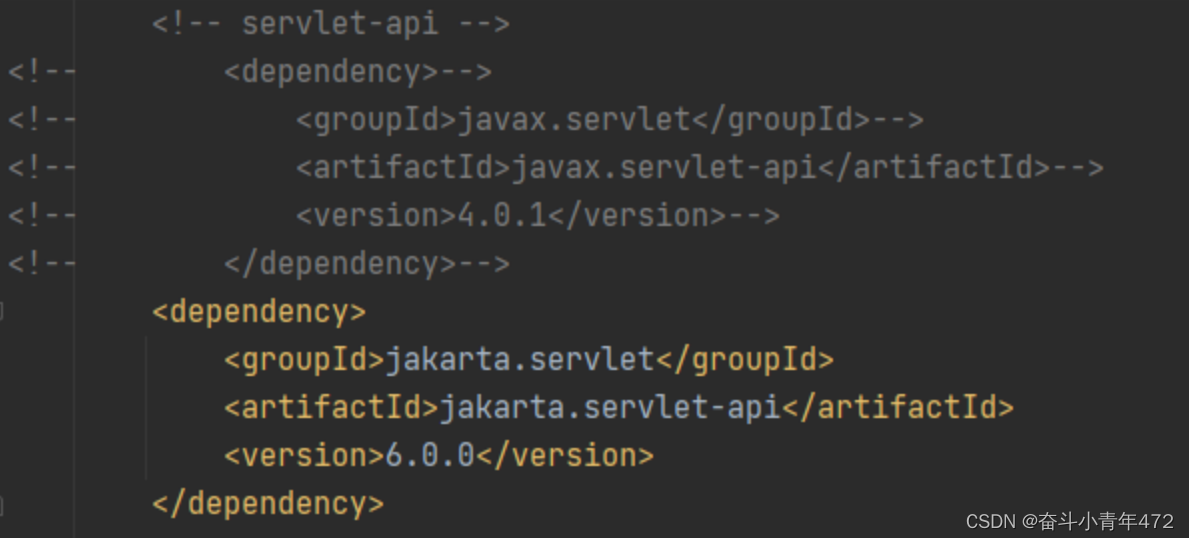servlet配置报错：‘org.springframework.web.servlet.DispatcherServlet‘ is not assignable to ‘javax ...
