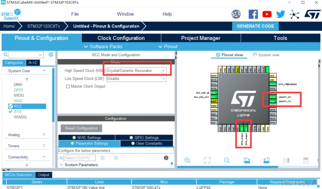 STM32F103C8T6移植uC/OS-III(HAL)&&波形观察-CSDN博客