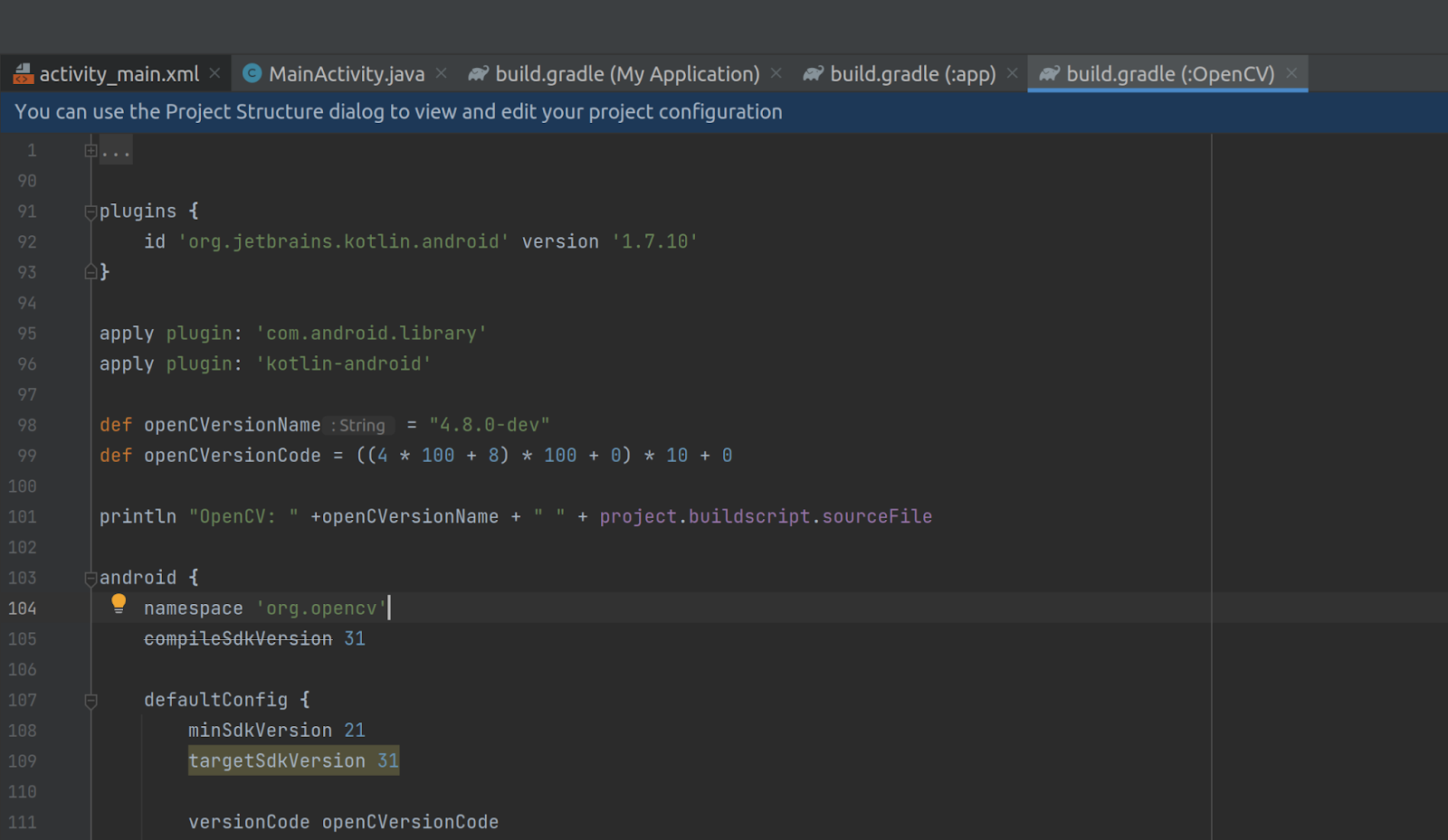 使用 OpenCV 进行 Android 开发_opencv android-CSDN博客