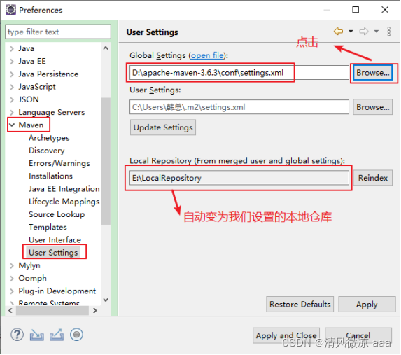 Eclipse中如何使用：Maven、Git、GitHub、码云_eclipse git-CSDN博客