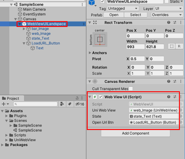 Unity 工具之 UniWebView 内嵌网页/浏览器到应用中，并且根据UGUI大小放置（简单适配UGUI）_unity webview-CSDN博客