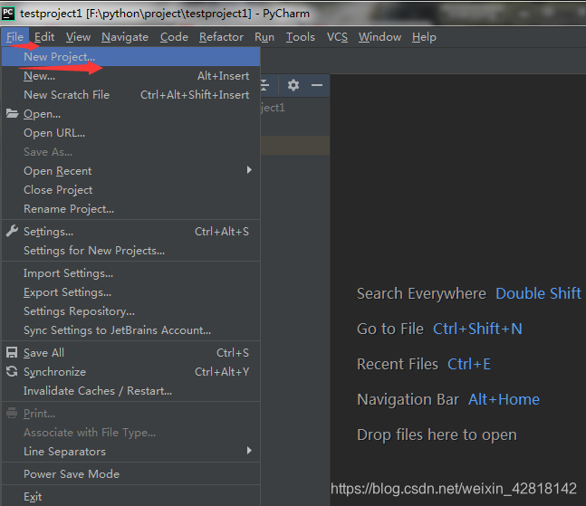 使用PyCharm新建一个项目并创建Python脚本模板_pycharm怎么新建脚本-CSDN博客