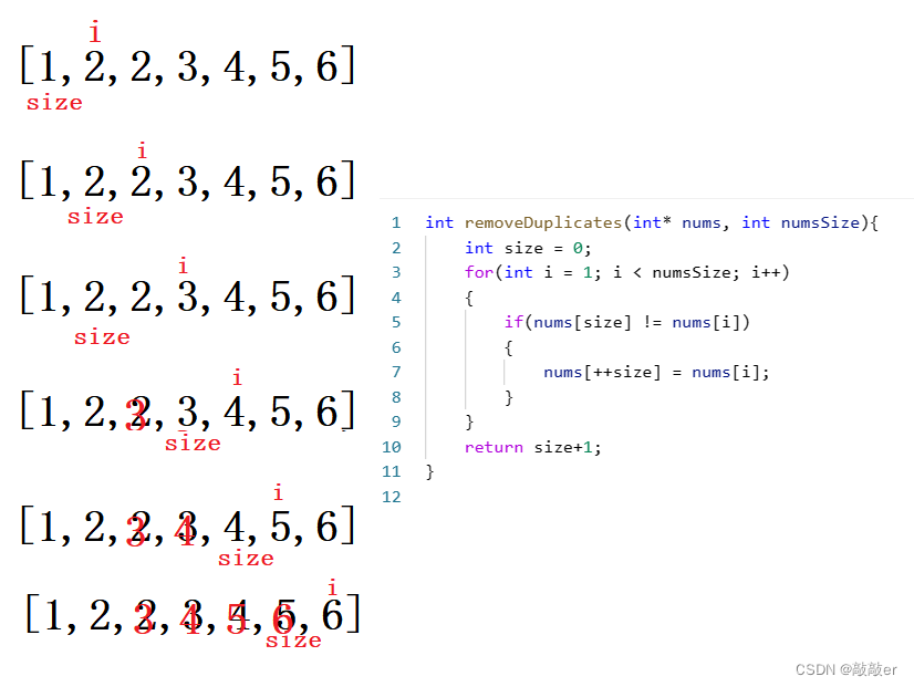 [LeetCode]-27. 移除元素-26.删除有序数组中的重复项-88.合并两个有序数组-CSDN博客