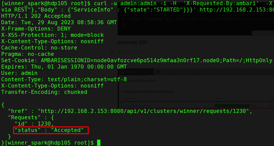 【Ambari】Python调用Rest API 获取集群状态信息并发送钉钉告警_ambari告警接口-CSDN博客