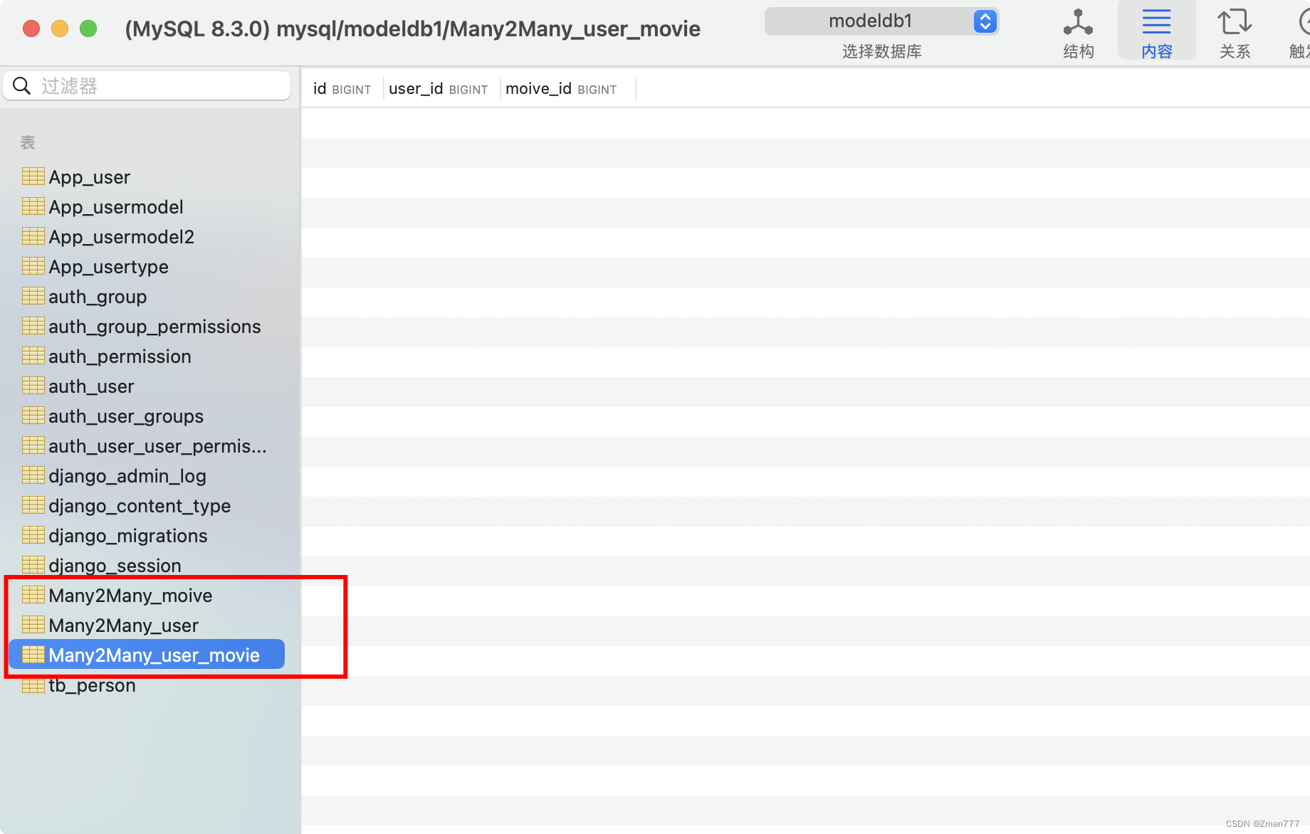 Django模型进阶-多对多关系_django many to many-CSDN博客