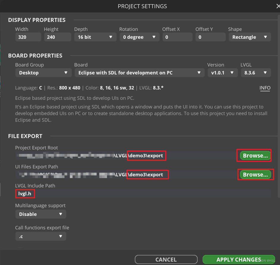 【ESP32】立创ESP32S3N8R8开发板+2.8寸TFT电容触摸屏+Squareline Studio+PlatformIO_squareline studio esp32-CSDN博客