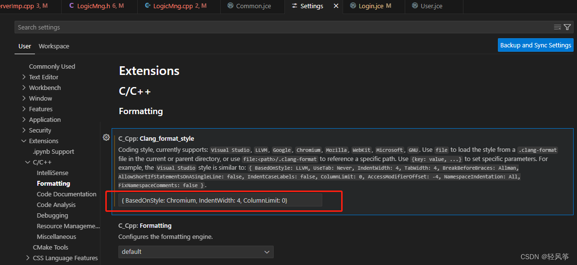 VS Code C/C++代码格式化--大括号‘{‘不换行_vscode大括号不换行-CSDN博客