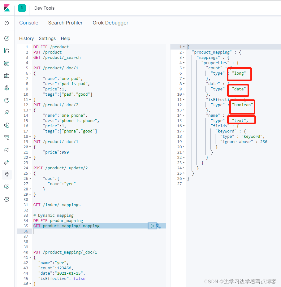 ElasticSearch 之 Mapping 映射_elasticsearch 8 mapping-CSDN博客