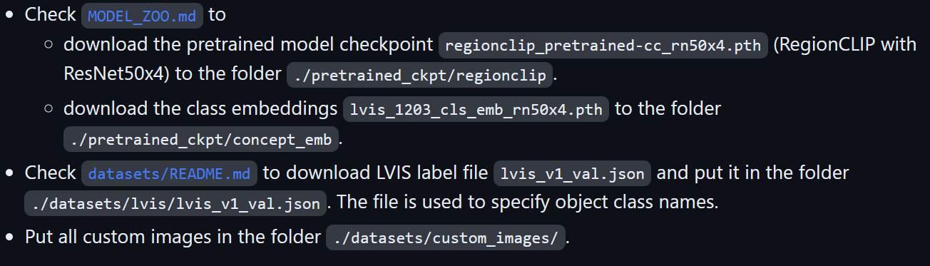 【计算机视觉 | 目标检测】RegionCLIP的环境部署和代码测试（含源代码）_目标检测 clip-CSDN博客