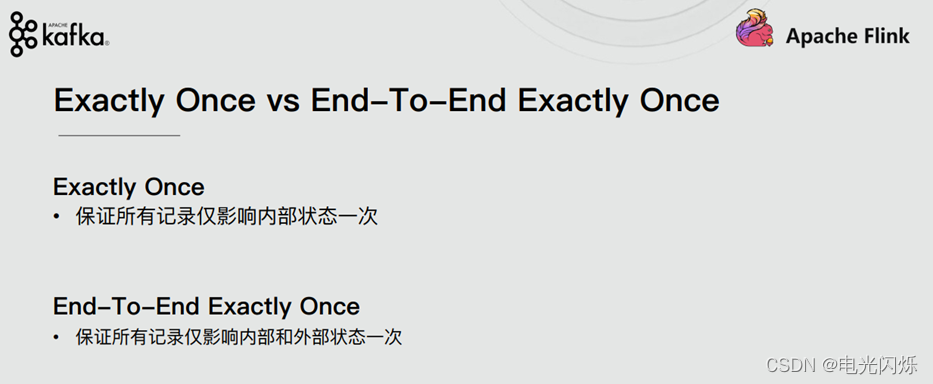 Flink（53）：Flink高级特性之端到端精确一次消费（End-to-End Exactly-Once）_flink精准一次性消费-CSDN博客
