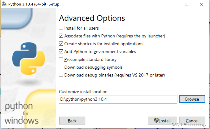 python安装（windows版本）_python releases for windows-CSDN博客