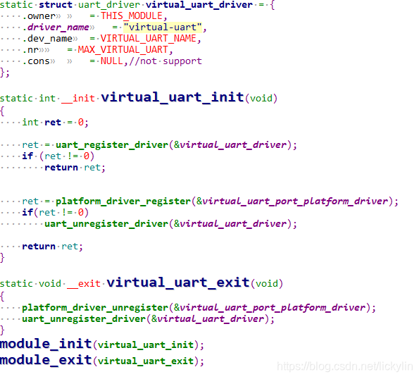 linux虚拟串口控制器驱动开发及代码实现(uart driver)_linux虚拟串口驱动开发-CSDN博客