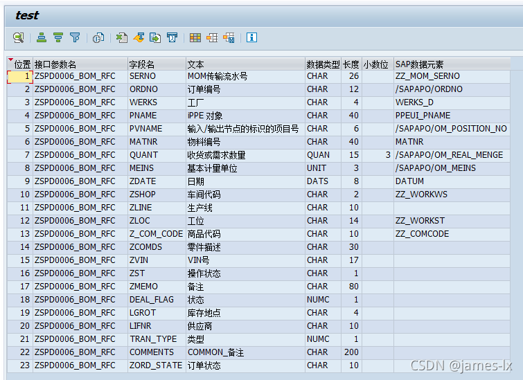 Sap Abap 查询接口参数数据结构的报表sap Abap Sql检索出来的数据到构造里 Csdn博客 