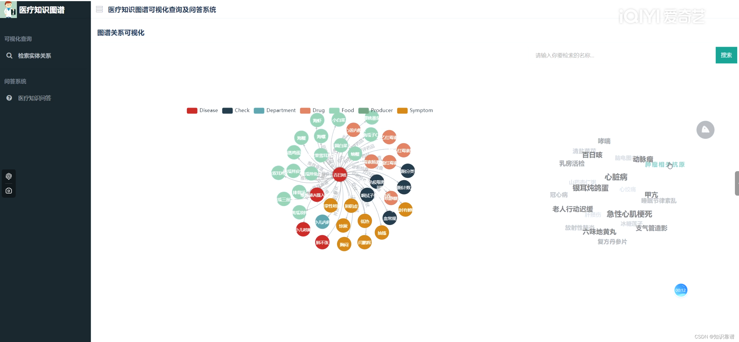 【知识图谱】医疗知识图谱可视化及问答系统设计与实现（2024年最全教程）医疗知识图谱系统 Csdn博客