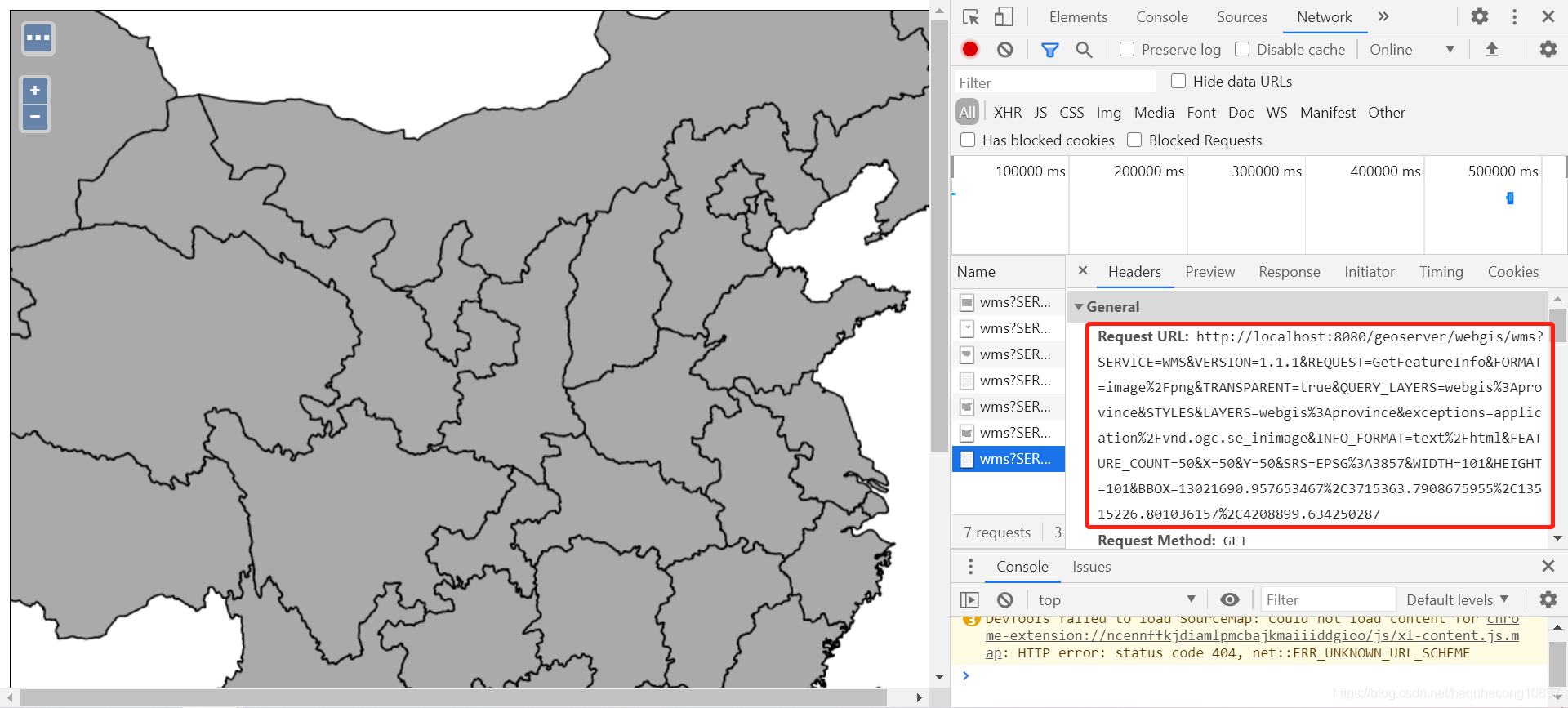 Mapbox GL 加载GeoServer发布的WMS地图服务及点击查询_mapbox 加载栅格wms-CSDN博客