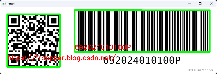 OpenCV项目之二维码/条形码检测_opencv识别条形码-CSDN博客