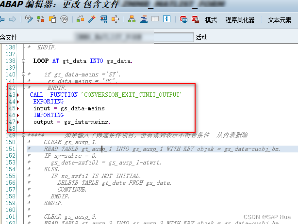 SAP ABAP内部单位外部单位转换问题_abap 数量内外部转换-CSDN博客