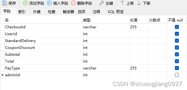 navicat16创建外键时出现1072-Key column doesn‘t exist in table(表中不存在键列)_1072 keycolumn-CSDN博客