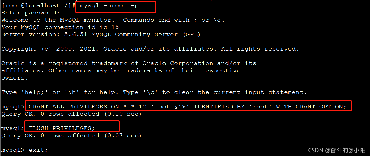 centos7中安装mysql步骤及命令教程_centos7 -bash: mysql: 未找到命令-CSDN博客
