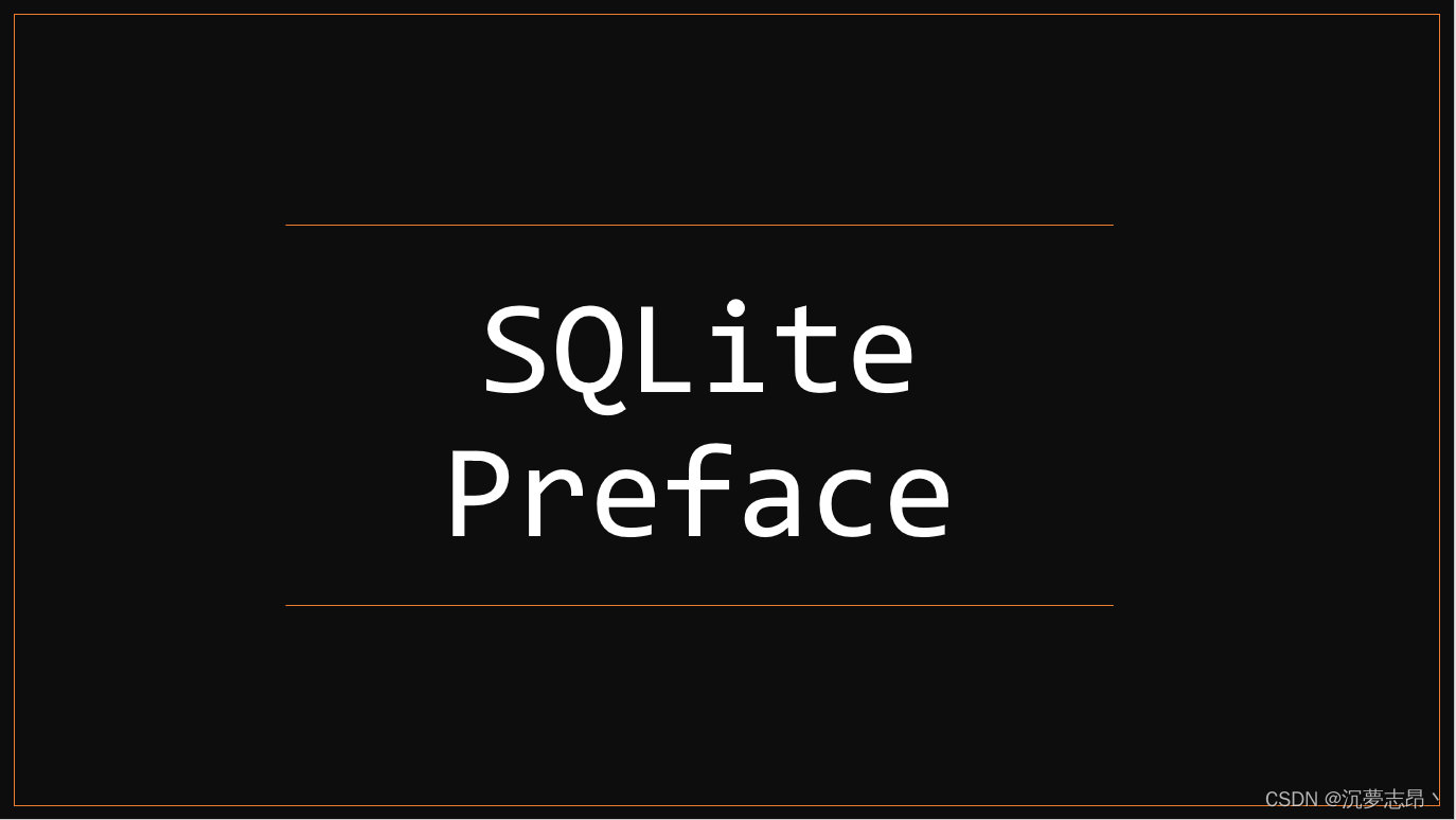 SQLite Database Introduction_records sqlite database kwargs-CSDN博客